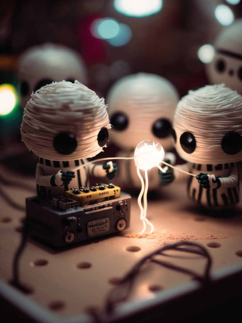 Tiny Tech Dreams - AI Art