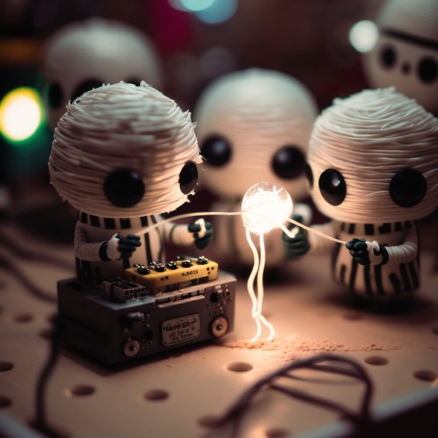 Tiny Tech Dreams - AI Art